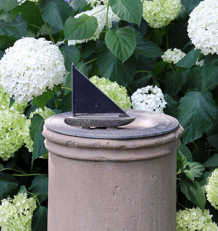 06233 Sailboat Sundial - Barbara Israel Garden Antiques